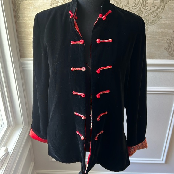 Cheongsams & Qipaos | Silk And Velvet Reversible Qipao Style Chinese ...